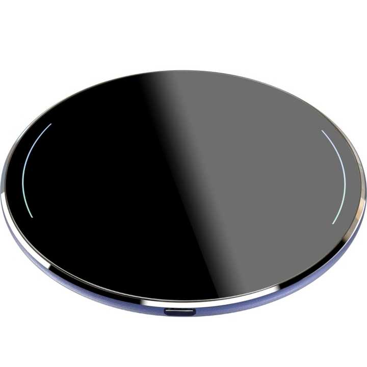 Silkscreen Black/white Wireless Charging Tempered Glass Panel Fast ...