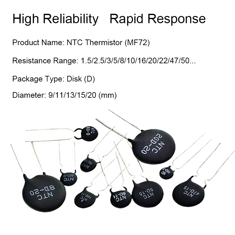 NTC PTC Thermistor Temperature Sensitive Resistor - Customizable ...