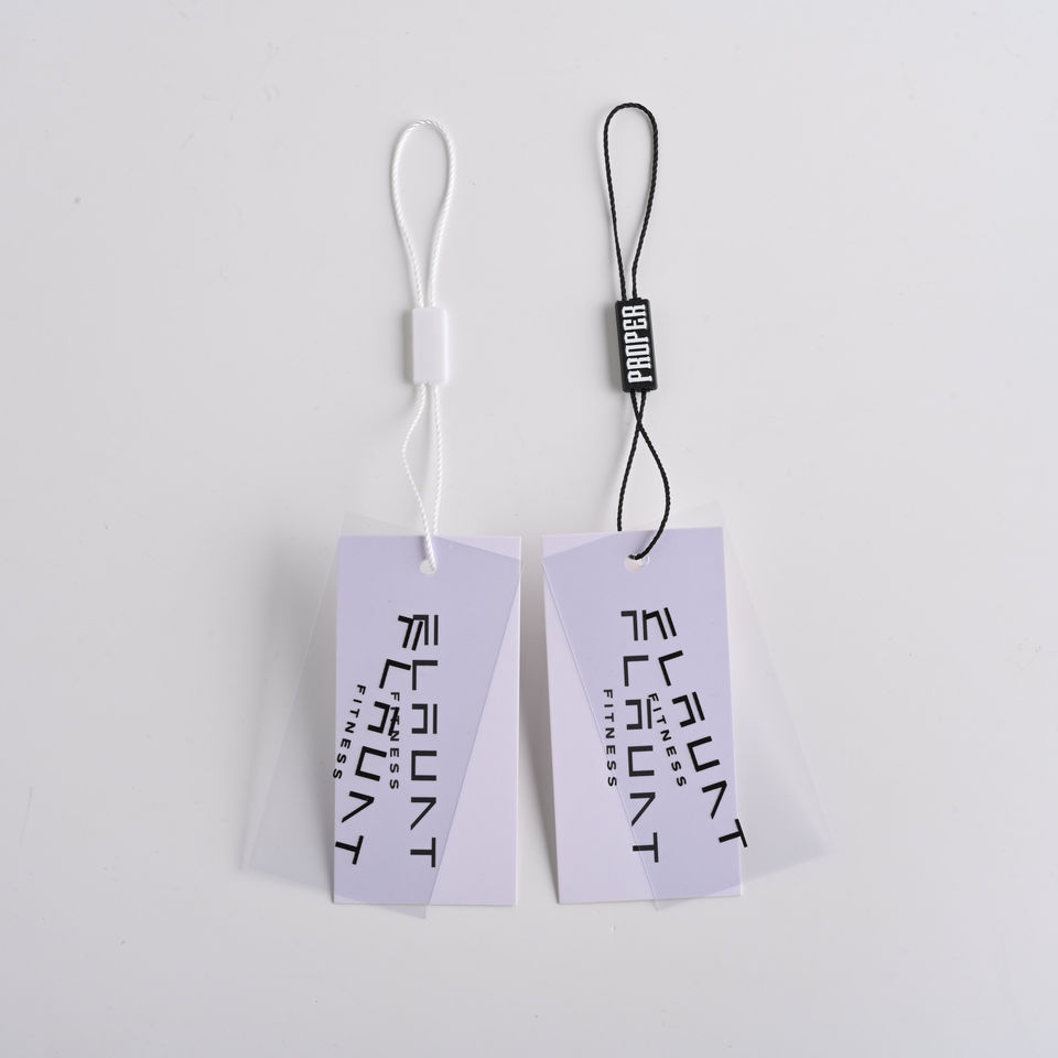 Customizable Wooden Hang Tag for Clothing and Accessories Secure ...