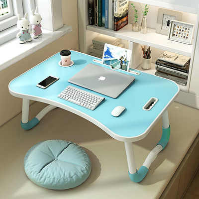 Children's Folding Study Table Mini Folding Computer Desk Injection ...
