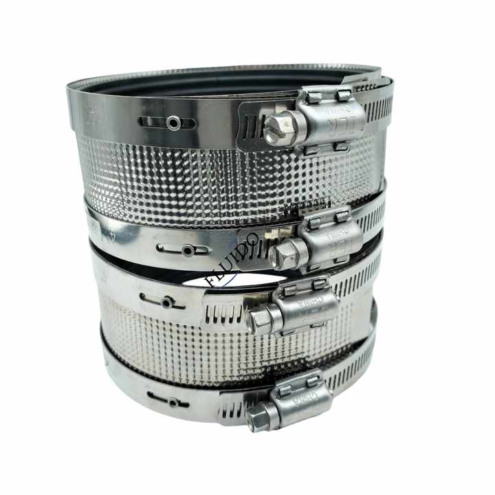 Standard Heavy Duty Pipe Clamps Type Cha Clip Drive Hubless Coupling ...