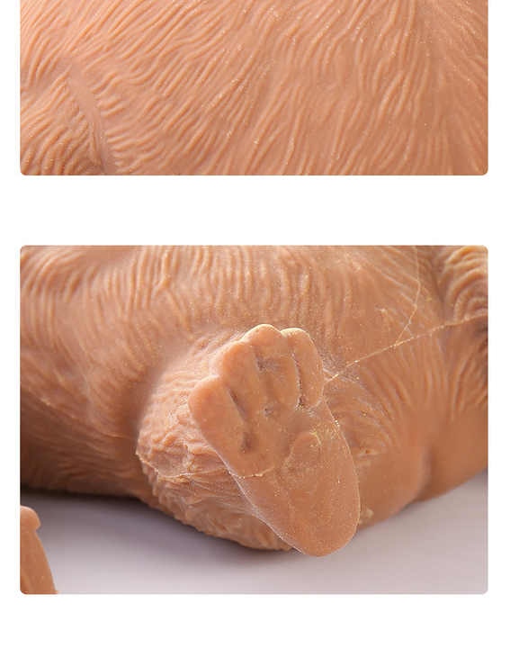 Gorilla Soft Rubber Toy - Anti Stress & Fun Sensory Play