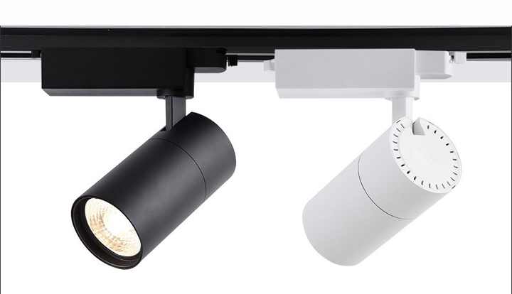 High Quality 15W 20W 30W COB Aluminum LED Track Lights Adjustable ...