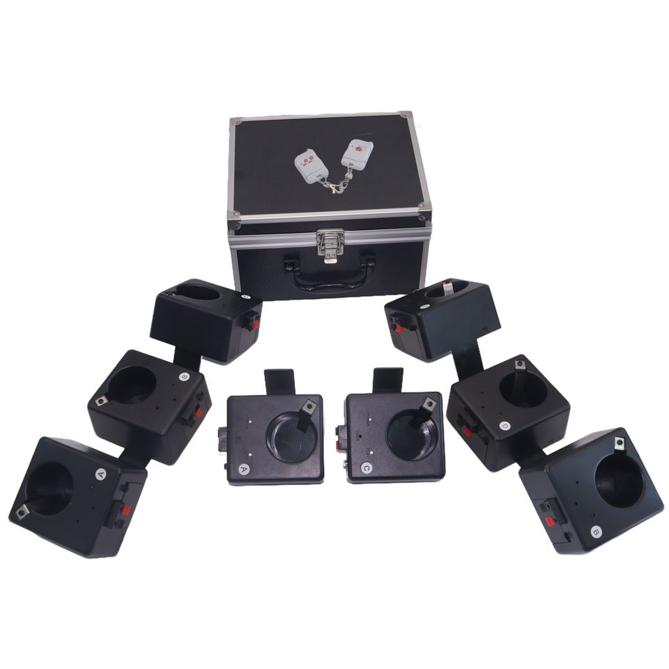 Remote Control Cold Pyro Stage Fountain Fireworks 8 Cues Indoor Wedding ...