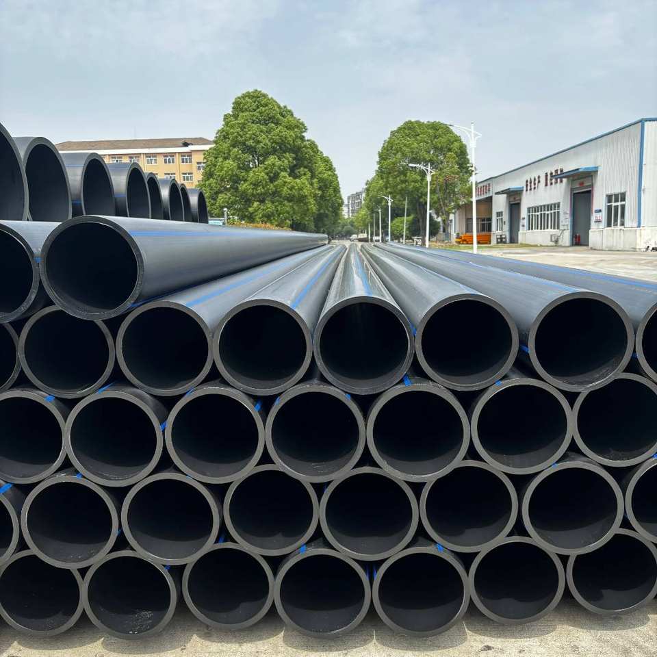 BS EN Pn10 Pn16 HDPE Tube Large Diameter 110mm-280mm PE100 Plastic ...