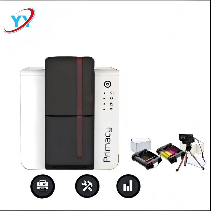 Professional Security Badge Printing Machine for Student Employee Cards ...