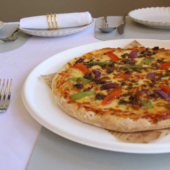 Customized Biodegradable Compostable 12'' Bagasse Pulp White Round ...