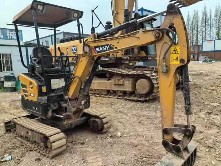 SANY SY16C 1.5 Ton Mini Excavator Micro Digger for Garden Work with ...