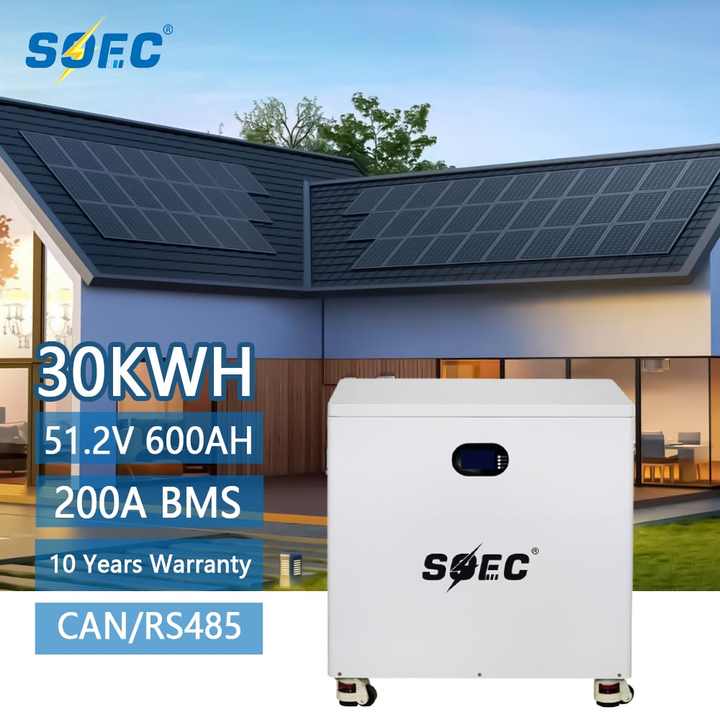 51.2V 30kwh 600Ah Lithium Battery 10kwh 15kwh 20kwh Lithium Ion Battery ...