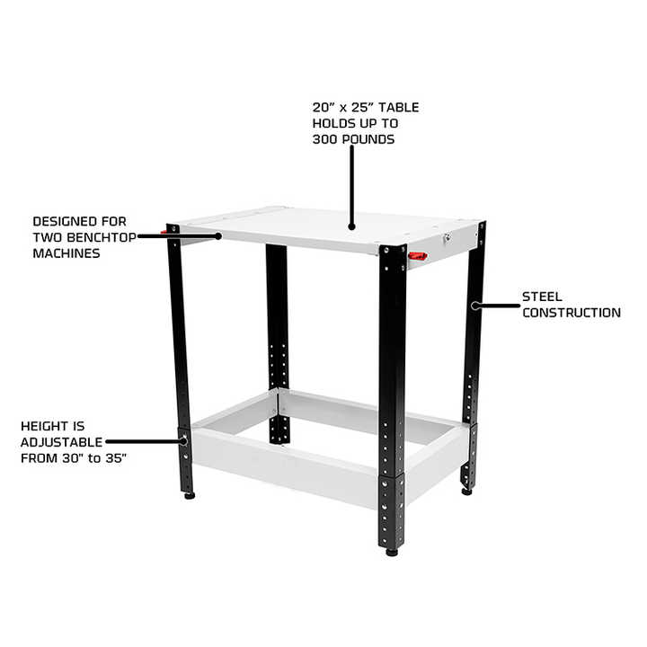 728200 Flip Top Benchtop Machine Table Steel| Alibaba.com