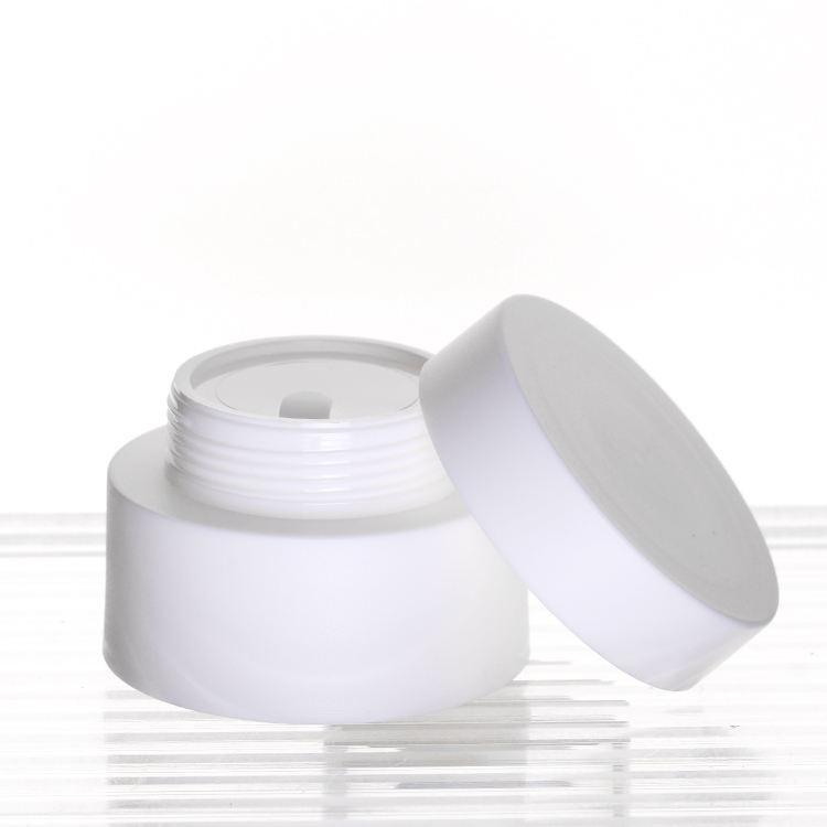3g 5g 10g 15g 30g 50g 80g White Injection Round Wholesale Plastic Jar ...