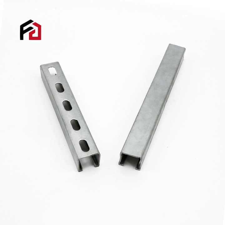 P1000 P2000 Hot Dip Galvanized C Shaped Steel Channels Electrical Strut ...