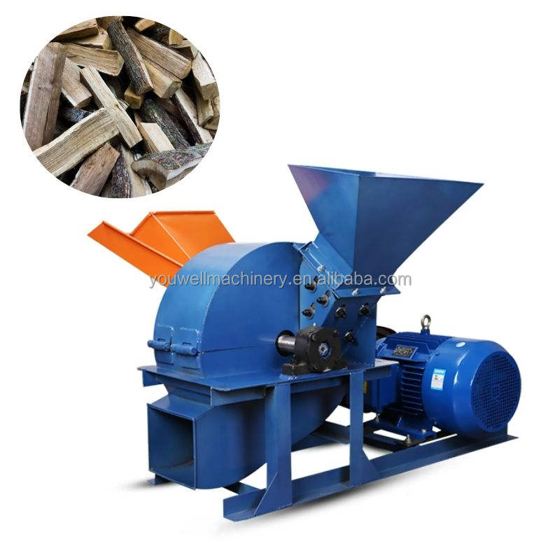 Multi-purpose High Productivity Wood Crusher Grinder Mill Machine with ...