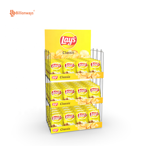 Wholesale potato chips wire display rack, Metal and Wood Display ...