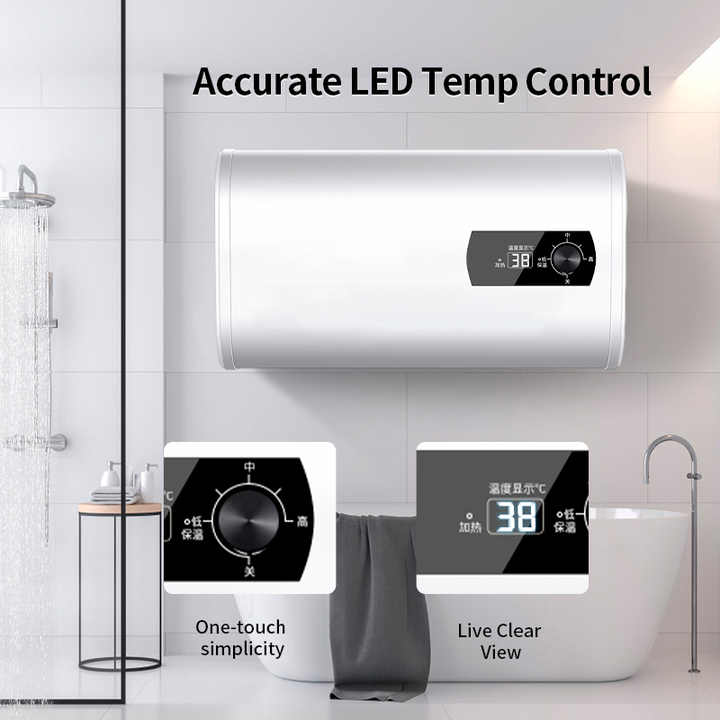 2000W Electric Water Heater Energy Boiler 40-100L Storage Efficient ...