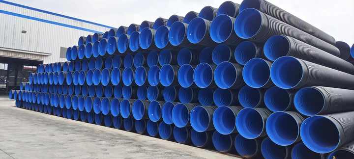 DN1000-DN2000 Large Diameter corrugated pipe PE Pipe for Sewage ...