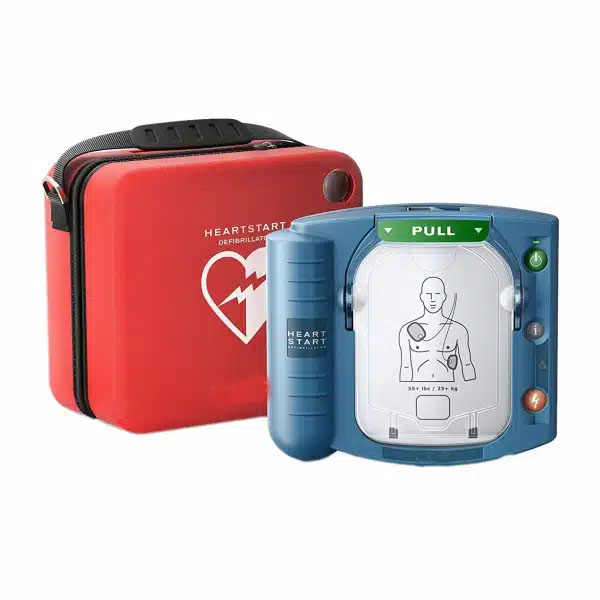 Portable Onsite AED Defibrillator Machine Cardiac Rescue Life Saving ...