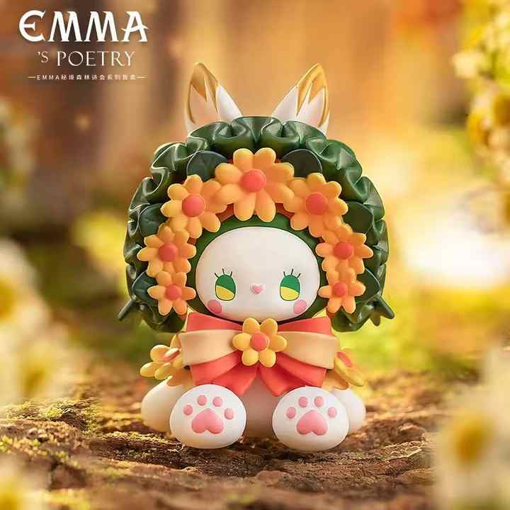 EMMA Secret Forest Poetry Series Blind Box Cute Emma Action Figure ...