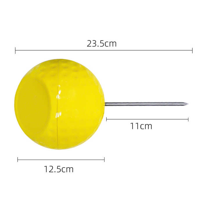 KONDAY Golf Course Supplies Dimple Tee Marker Multi-color Durable ABS ...