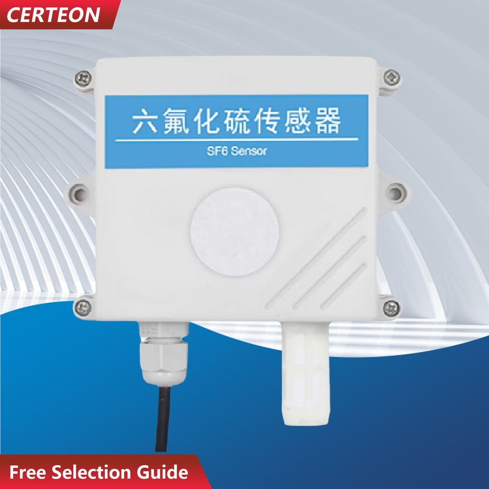 High Precision SF6 Gas Leak Detector with RS485 NDIR Sensor and ...