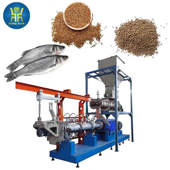 Automatic Sinking CatFish Extrusion Production Line Extruding Fish ...