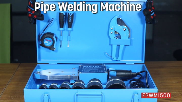 FIXTEC Industrial 1500W Plastic Pipe Welder for PP, PP-R, PE, PP-C Pipe Welding Equipment ...