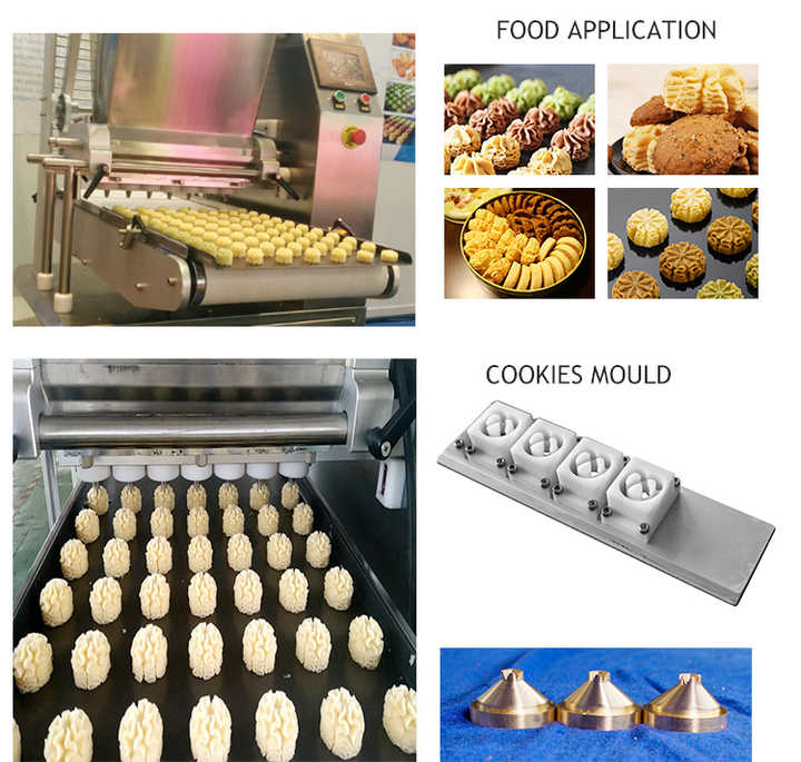 Fully Automatic Butter Cookie Machine Industrial Cookie Making Machine ...