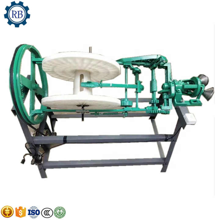 Semi Automatic Machine for Weaving Rope Rice Straw Rope Making Braiding ...