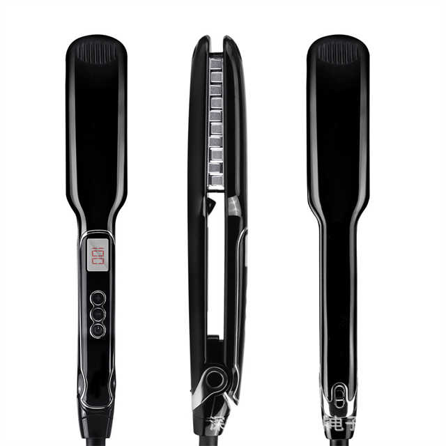 3 Gear Beauty Salon Ceramic Hair Straightening Irons Hair Straightener Titanium Wide Flat Iron ...