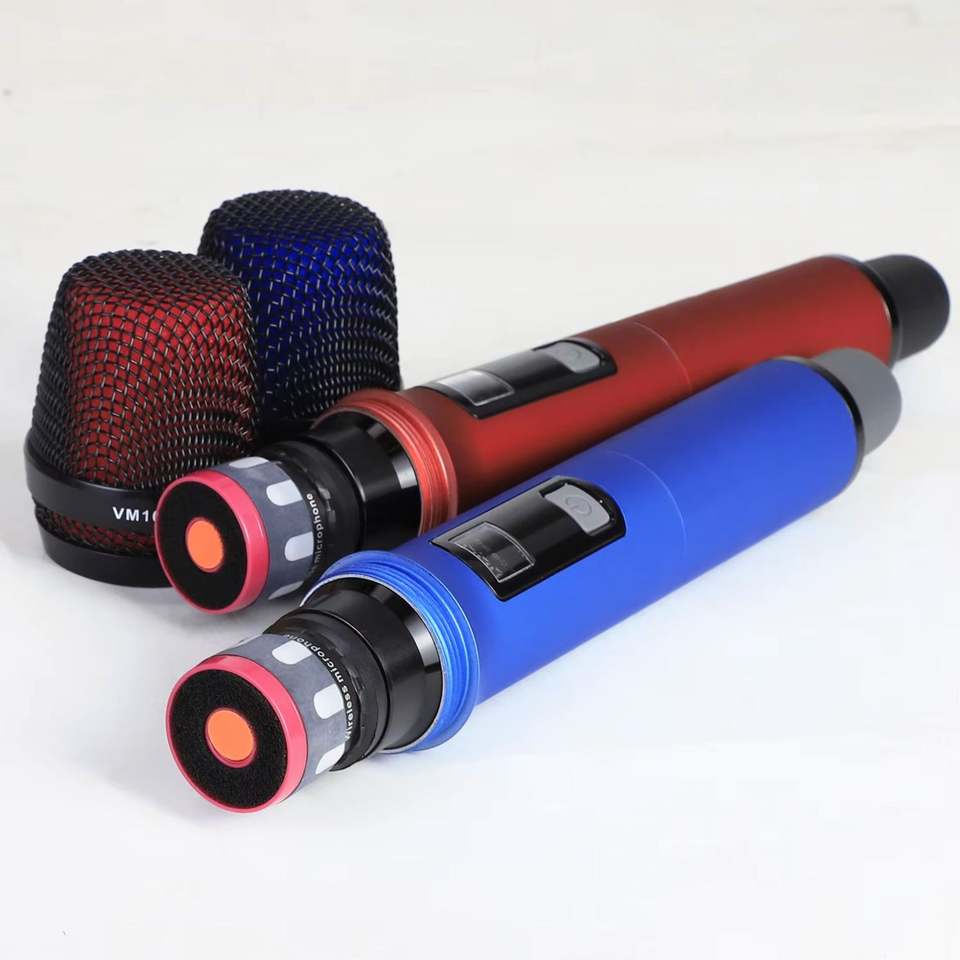 Professional VM100 Handheld Wireless Dynamic Mic UHF Wireless Karaoke ...