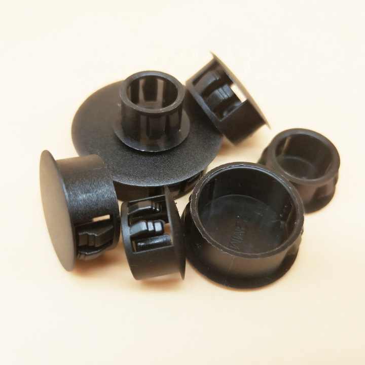 Nylon Plugs Lock Panel Hole Cover/ Plastic Snap in Blank Lock Hole Plug ...