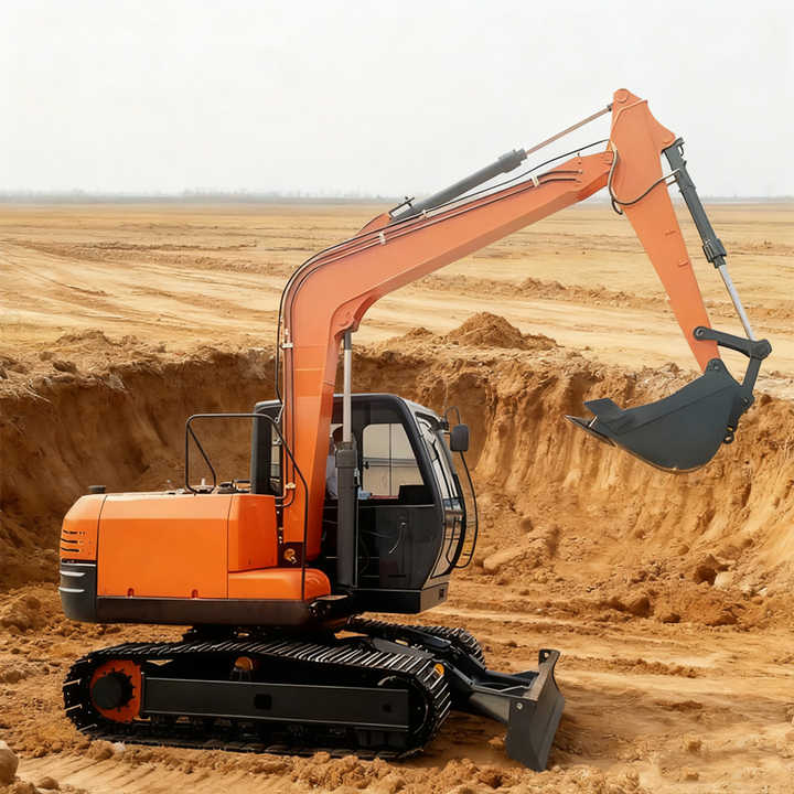 Factory Price Crawler Excavator Diesel Powered Low Fuel Consumption ...