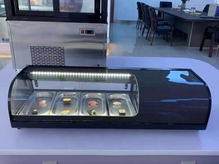 Commercial Sushi Display Case - Efficient Chiller Cooler