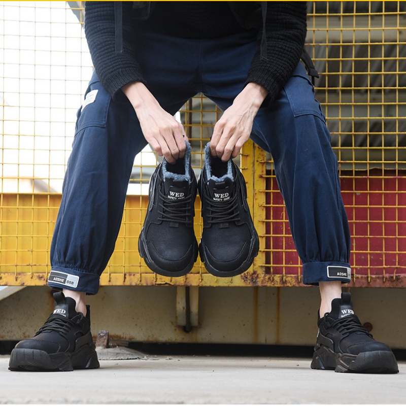 Star Safety Shoes - Non-Slip Lightweight Design