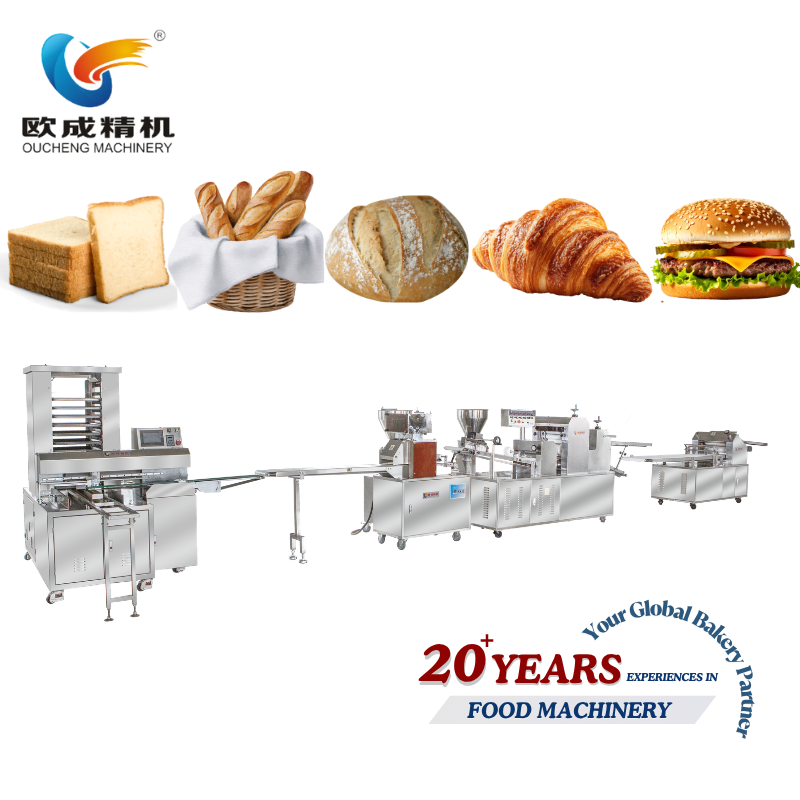 Fully Automatic Bread Production Line Commercial Bakery Equipment for ...