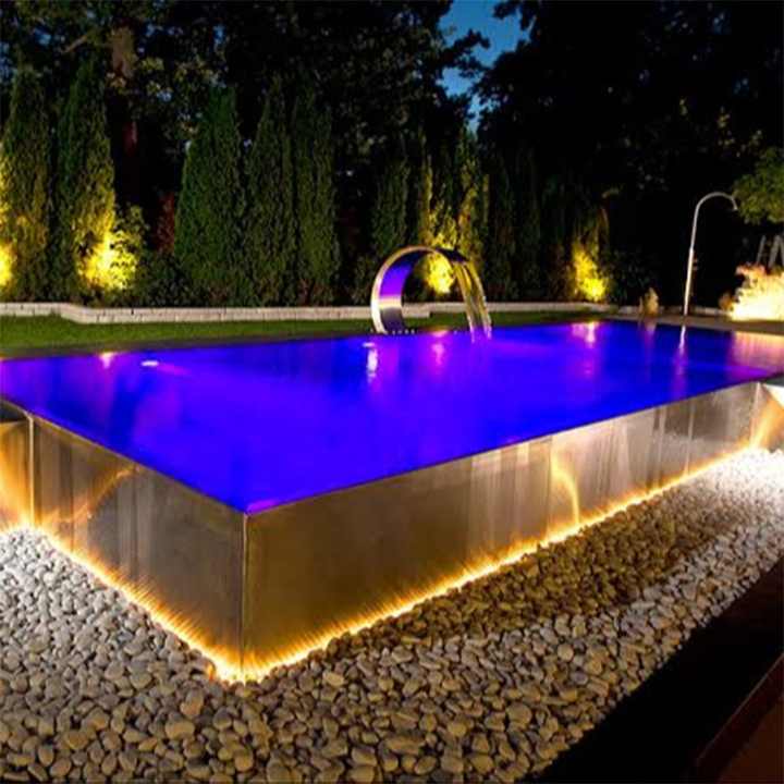 Custom Stainless Steel Swimming Pools for Hotels & Homes