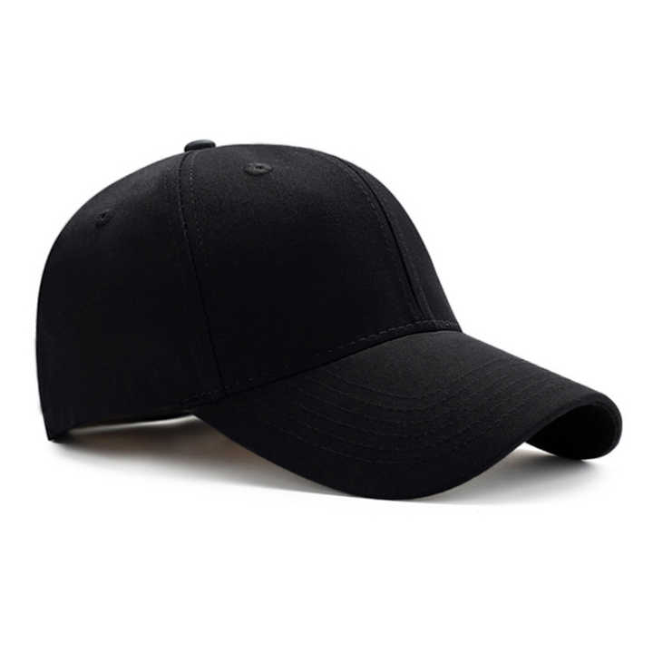 BSBH High Quality Black 100% Cotton Baseball Cap Custom Embroidered Logo