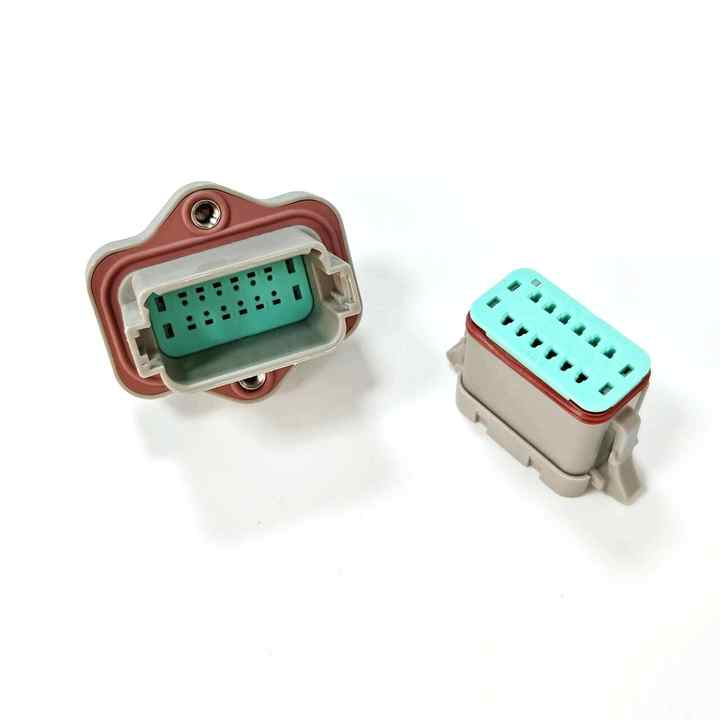 34 Way Female Automotive Ecu Connector - 48 Pin Male Plug