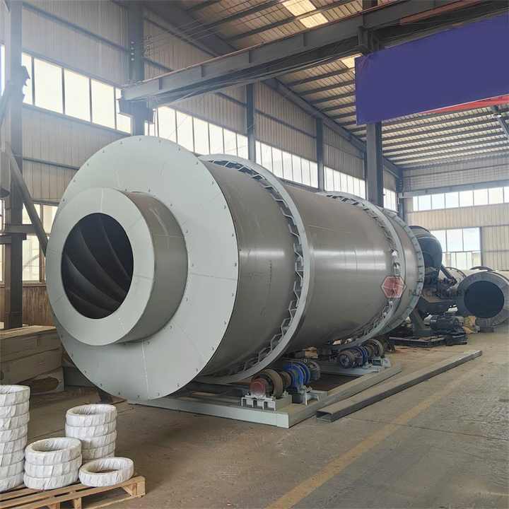 High Efficiency Gypsum Sand Cement Three Drum Dryer Quartz Sand and ...