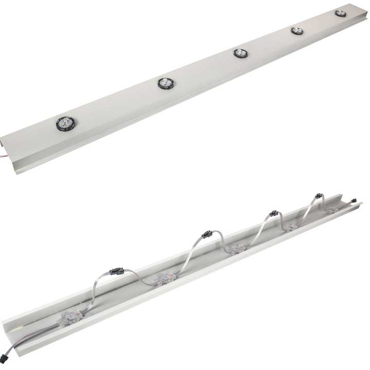 High Quality Aluminum Track for 30mm LED Pixel Light Installation 1m 5 ...