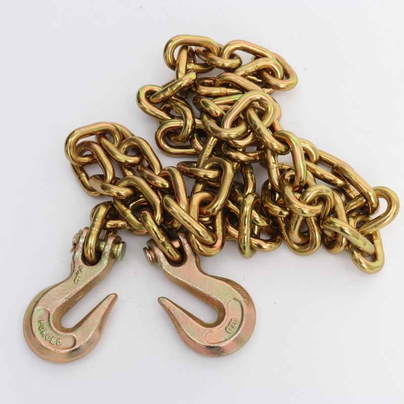 NACM G70 Metal Chain Load Chain Transport Chain with Clevis Hooks G70 ...