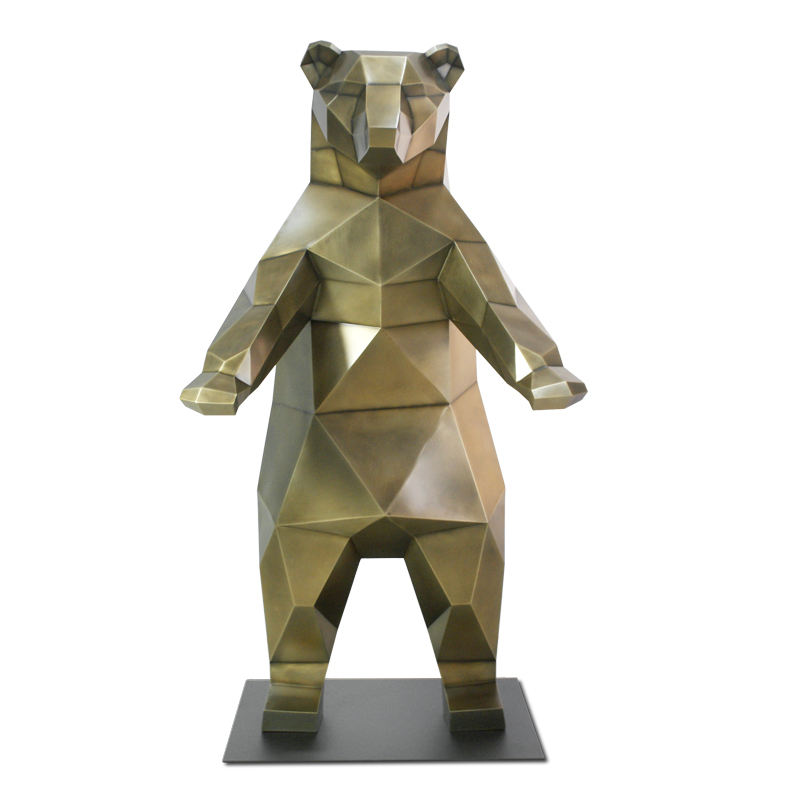 Customized Outdoor Large Shopping Mall Decorations Animal Metal Crafts ...