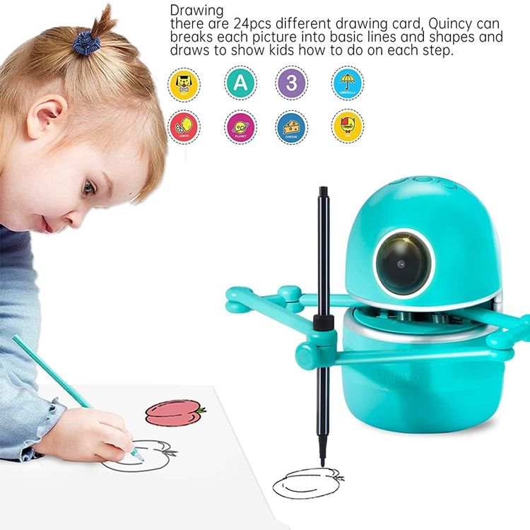 Quincy Drawing Robot Toy - Educational Painting & Drawing Machine for ...