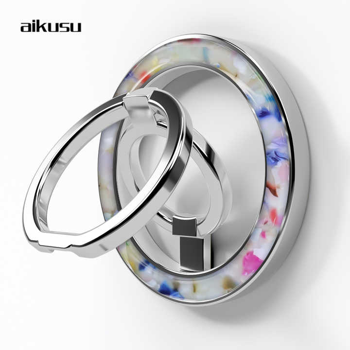 Aikusu Epoxy Golden Dual-fold Camera Fun Shot pop Sockets Custom Cute ...