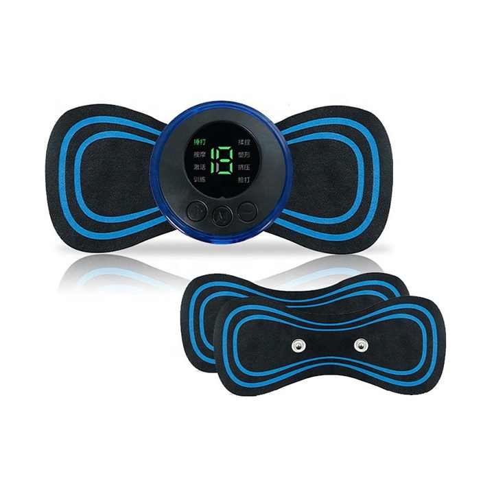 Muscle Massager Paste Patch Matts - Vibrating Back Massage Mat