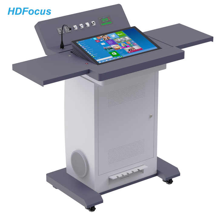 32 Inch Dual Screen Smart Podium for Conferences Offering Best Price on ...