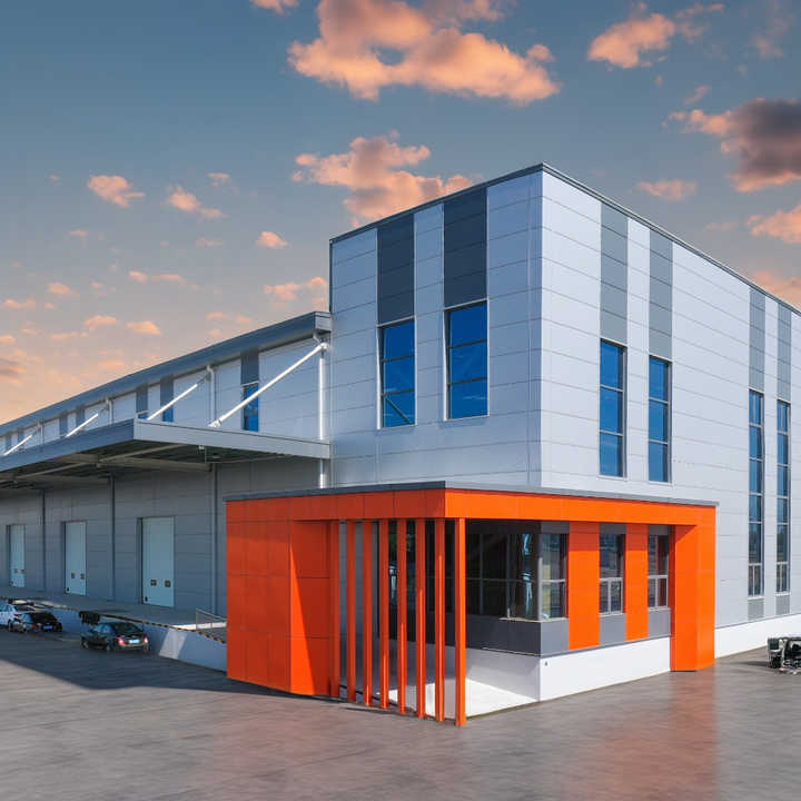 Modern Design Industrial Steel Structure Workshop and Warehouses Prefab ...