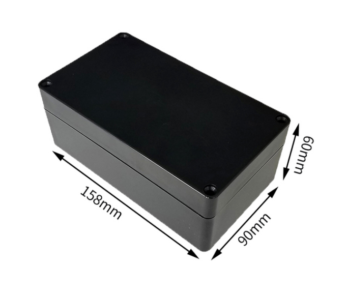 Outdoor Waterproof Electrical Enclosure Instrument Enclosure Black ...