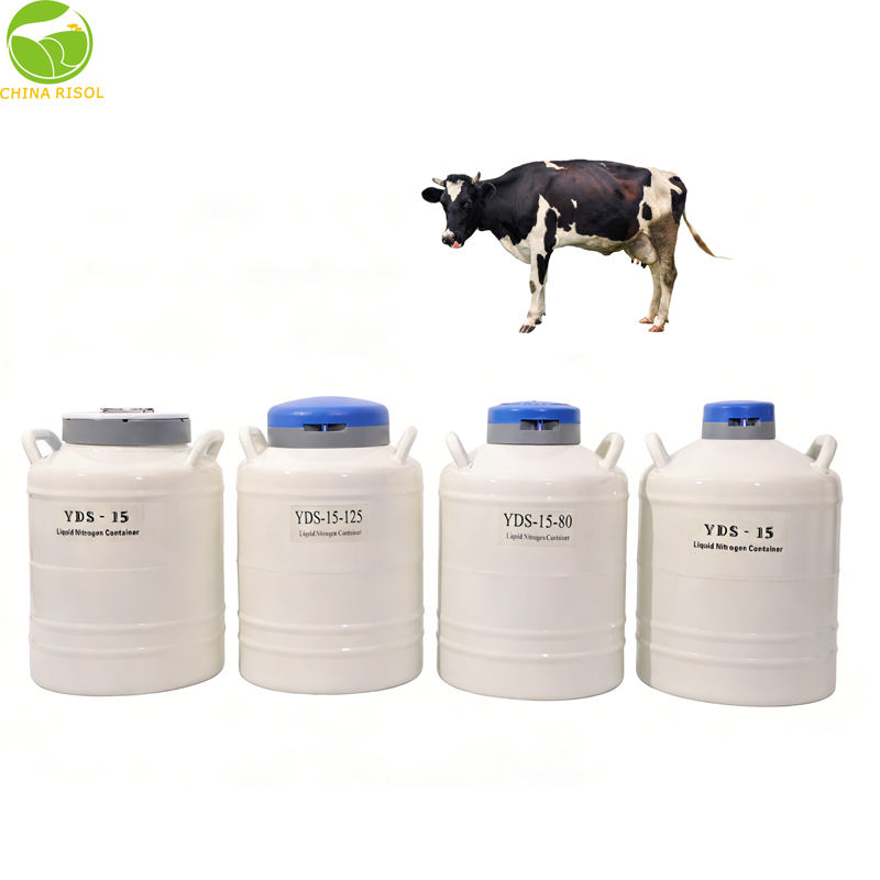 Veterinary 15L Liquid Nitrogen Container - Freezer Tank for Storage ...