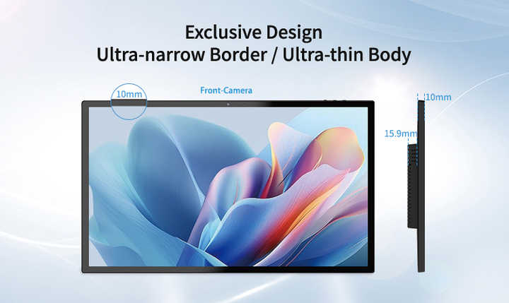 10.1" High-Resolution Tablet IPS Screen Touch Monitor Tablet Digital ...